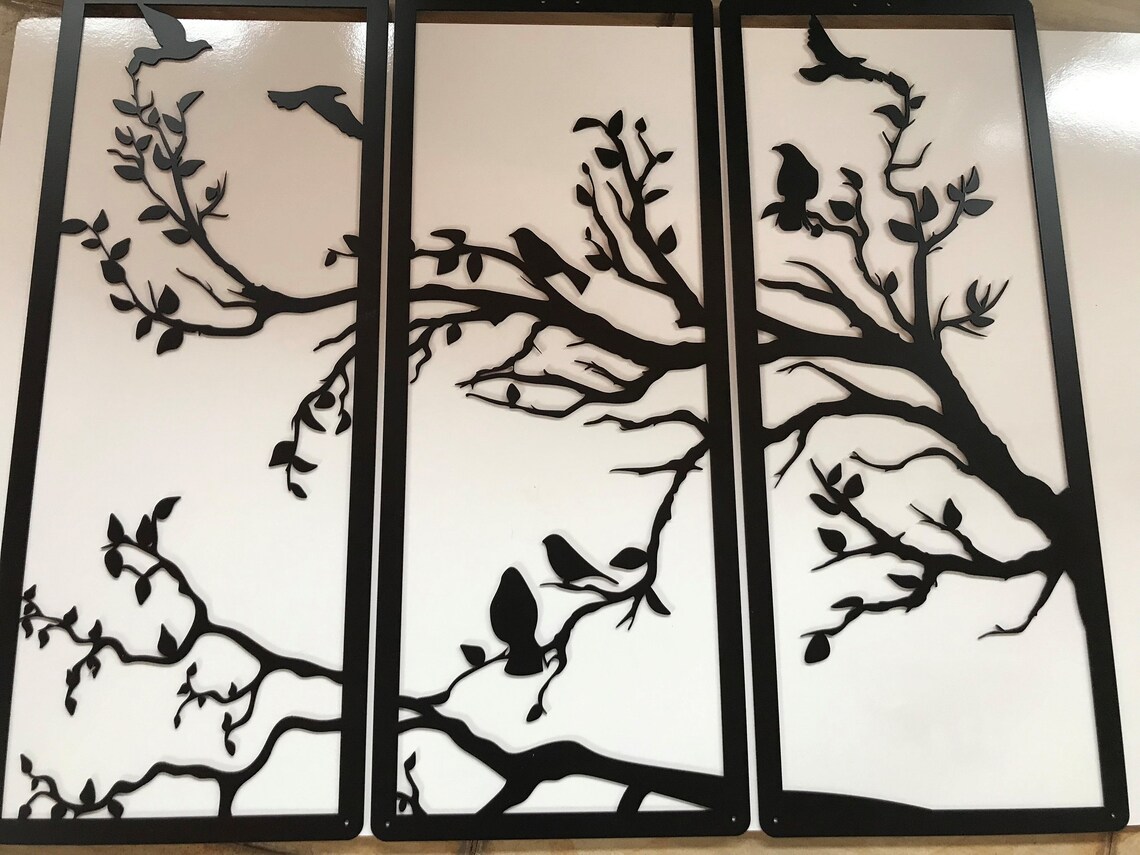 Tree Branches Metal Wall Art Tree of Life Wall Decor - Etsy