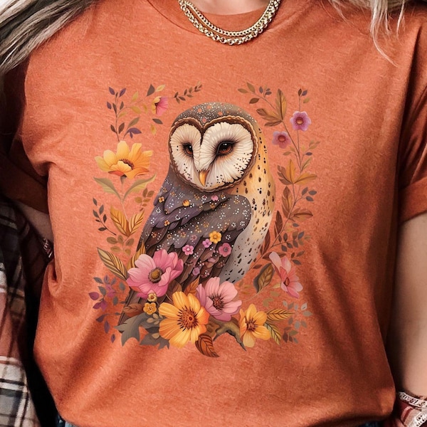 Owl T Shirt - Etsy
