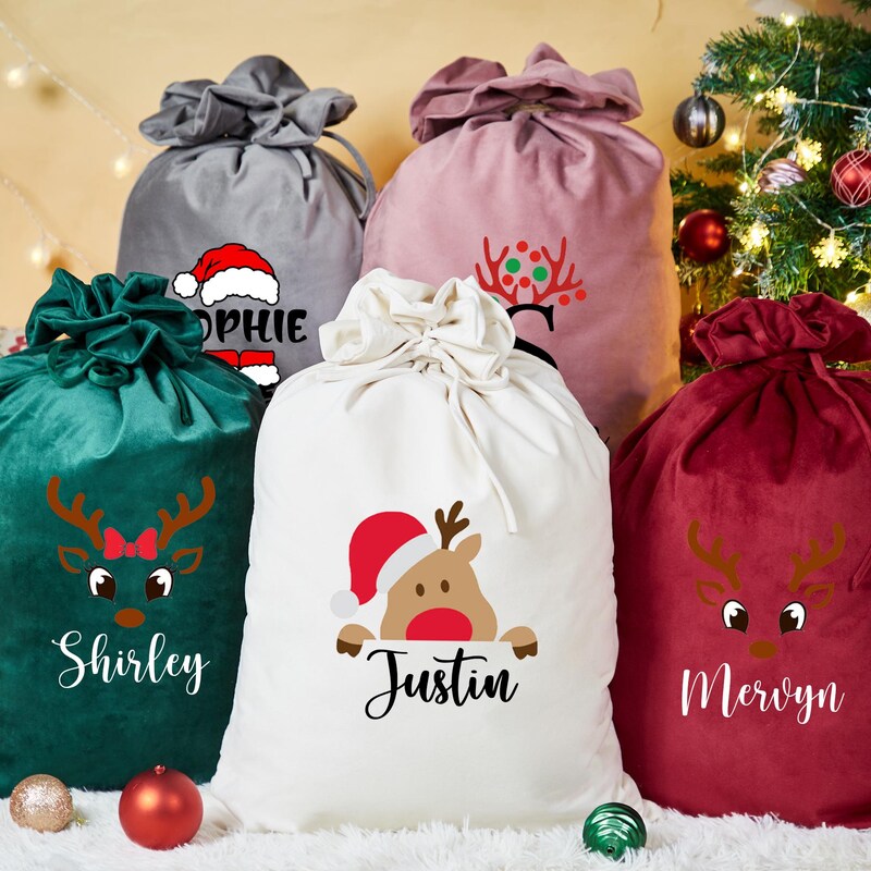 Santa Sack - Etsy