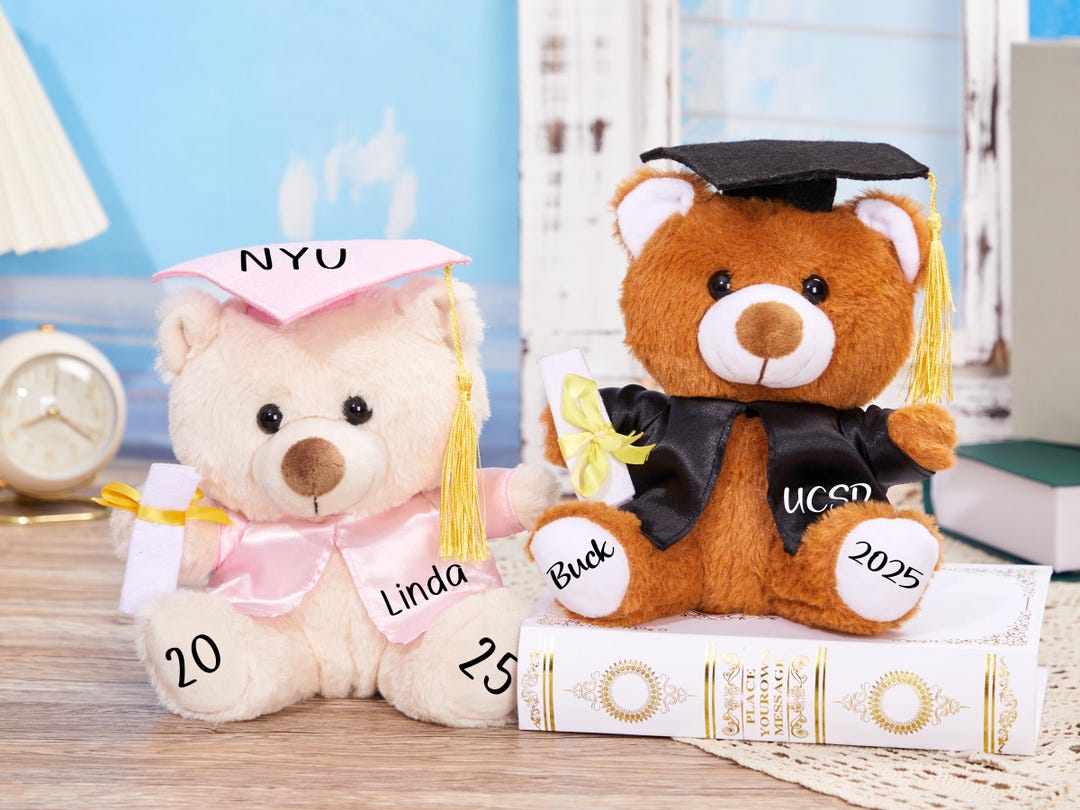 Personalized Graduation Bear 2025,graduation Teddy Bears,custom Gift ...