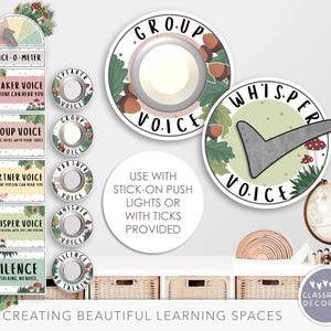 ENCHANTED FOREST Noise-o-meter, Voice Level Display, Noise Volume Level ...