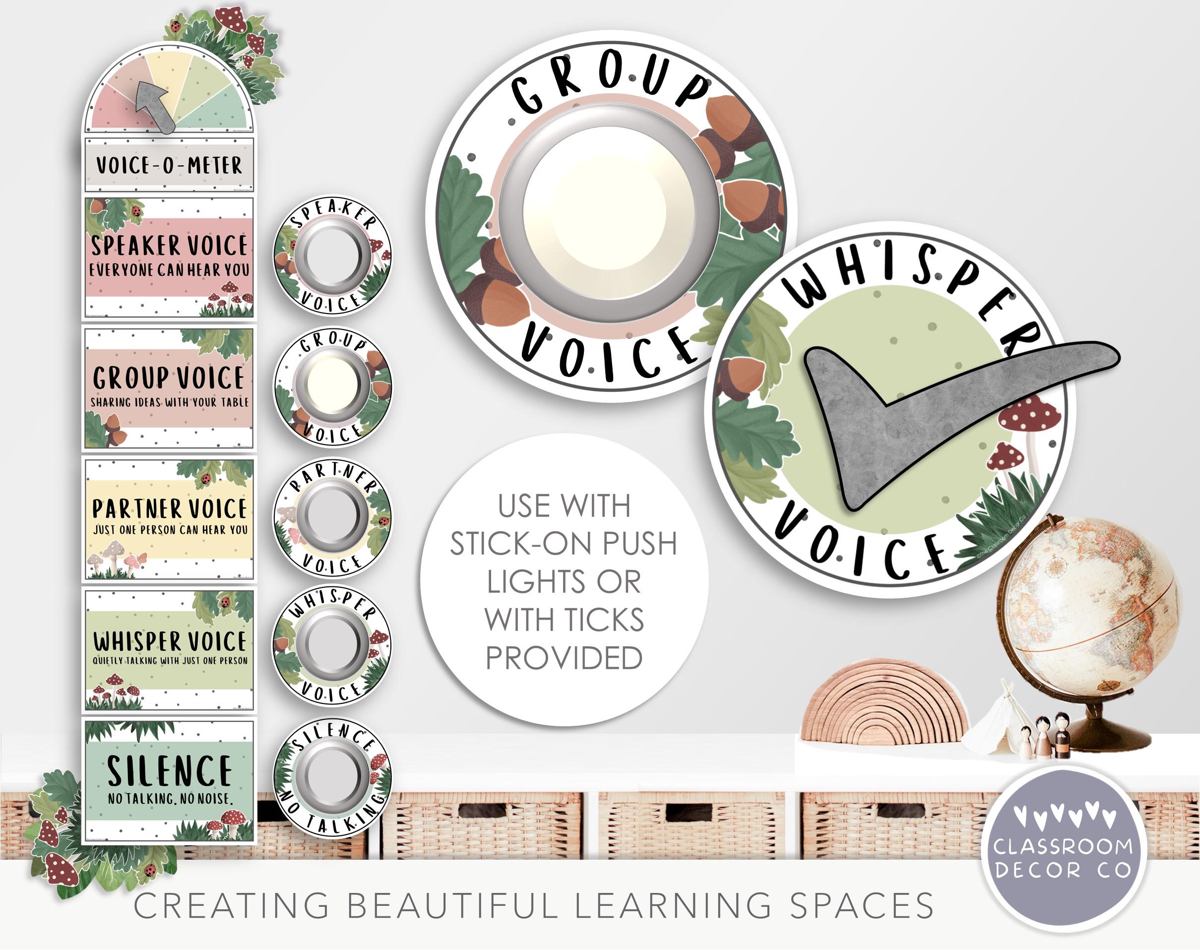 ENCHANTED FOREST Noise-o-meter, Voice Level Display, Noise Volume Level ...
