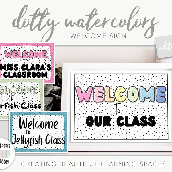 Welcome to Our Class - Etsy