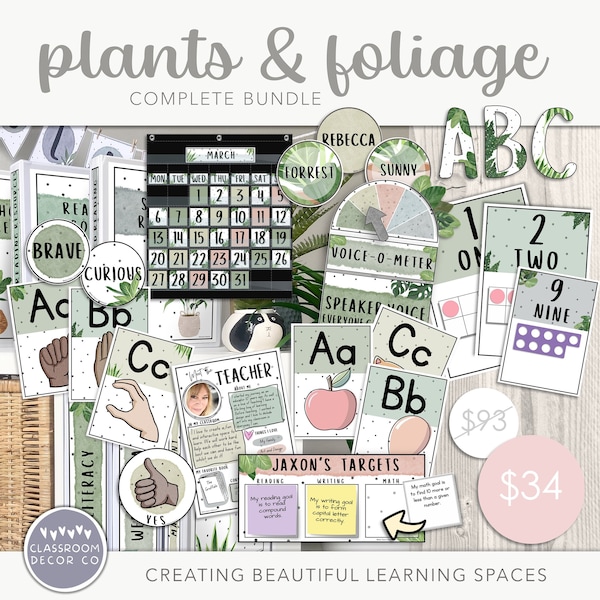Classroom Decor Bundle - Etsy