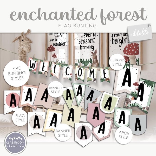 Woodland Classroom Theme - Etsy