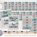 BEACHY BOHO Daily Schedule, Classroom Timetable Display Organizer ...