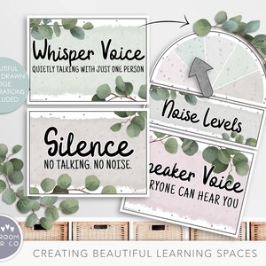 EUCALYPTUS Noise-o-meter, Voice Noise Level Display, Classroom Behavior ...