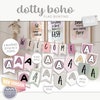 DOTTY BOHO Number Posters, Tens Frames Number Posters, Numicon Display ...