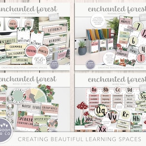Enchanted Forest Complete Classroom Display Bundle | Magical Woodland ...