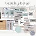 DOTTY BOHO Complete Classroom Display Label Bundle, Neutral Classroom ...