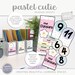 PASTEL CUTIE Classroom Door Display, Customizable Display, Welcome to ...