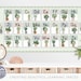 PLANTS & FOLIAGE Alphabet Posters, Classroom Letters Display, Letter ...