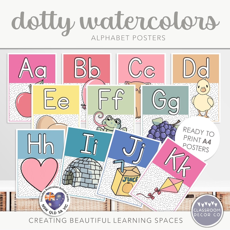 Modern Alphabet - Etsy