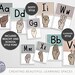BEACHY BOHO American Sign Language Posters, ASL Display Posters ...