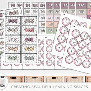 DOTTY BOHO Daily Schedule Visual Timetable Classroom - Etsy