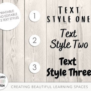 BOHO FARMHOUSE Daily Schedule Classroom Timetable Display - Etsy