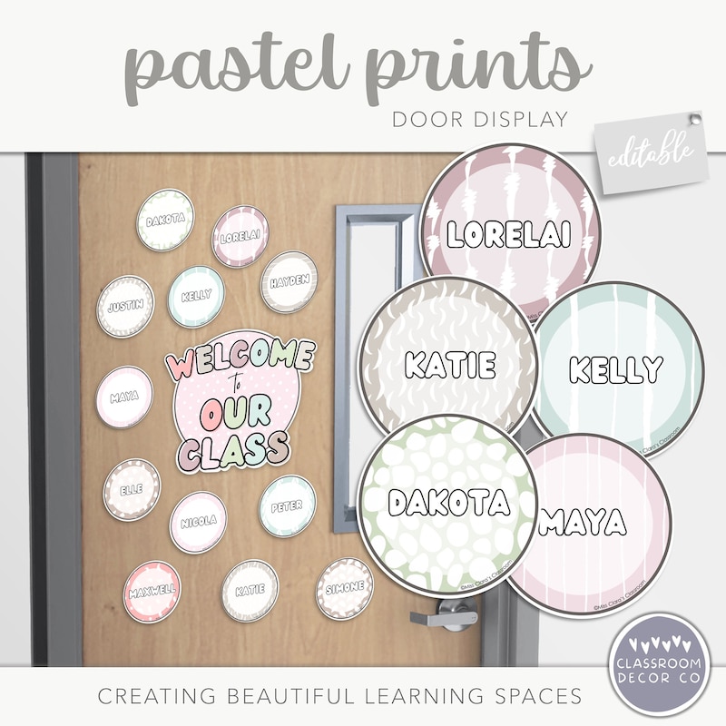 Boho Pastel Decor - Etsy
