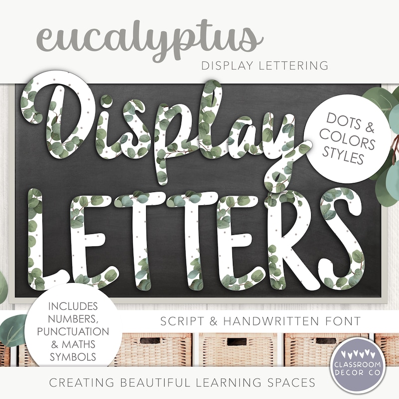 Display Lettering - Etsy UK
