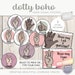 DOTTY BOHO Daily Schedule, Visual Timetable, Classroom Printables ...