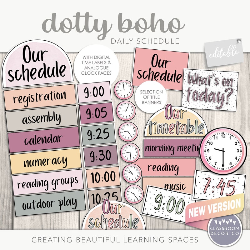 Visual Schedule - Etsy