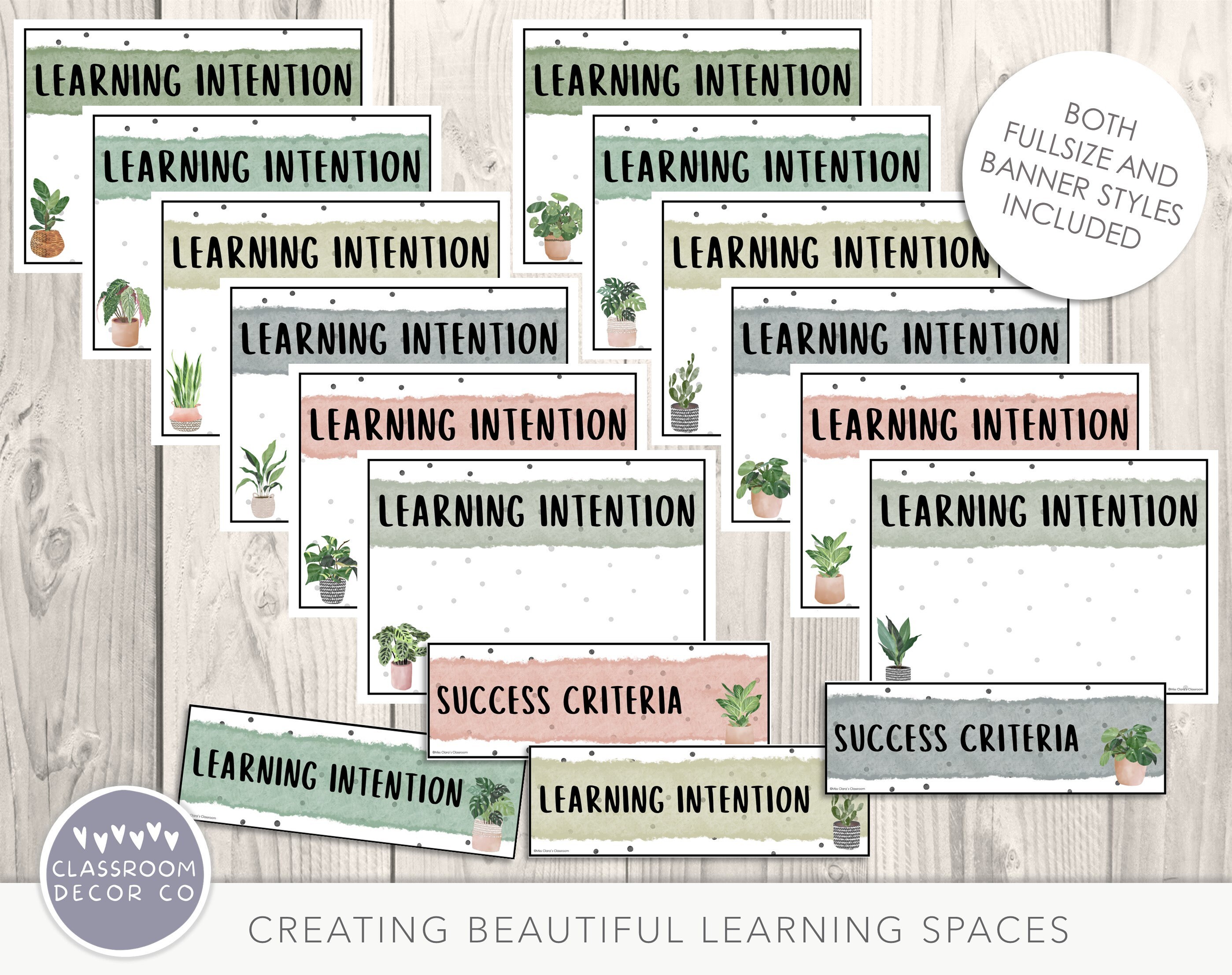 PLANTS & FOLIAGE Learning Intentions Learning Objective - Etsy