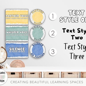 DOTTY WATERCOLOR Noise-o-meter, Voice Levels Display, Noise Levels ...