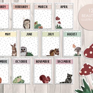 ENCHANTED FOREST Birthday Display, Celebration Classroom Display ...