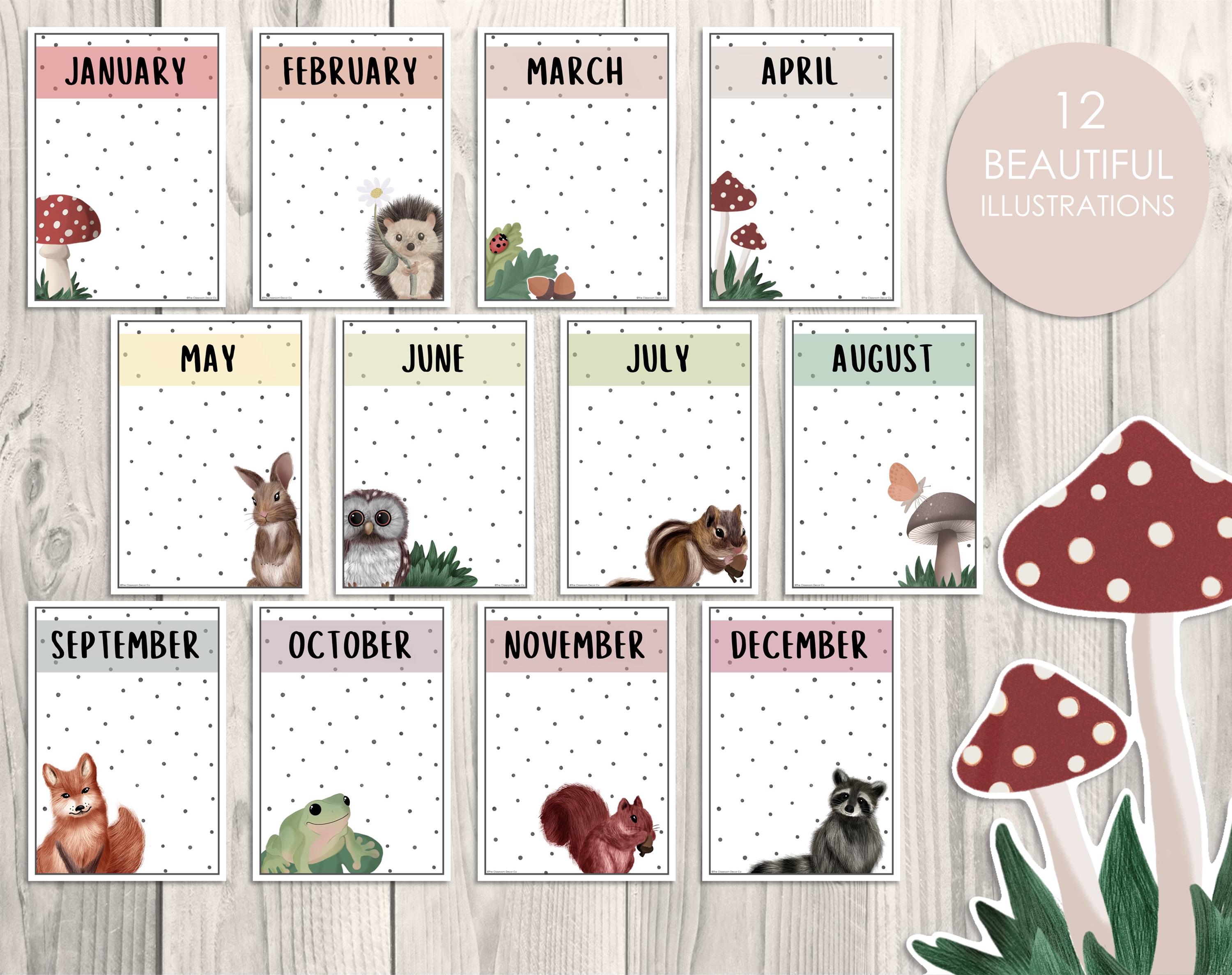 ENCHANTED FOREST Birthday Display, Celebration Classroom Display ...