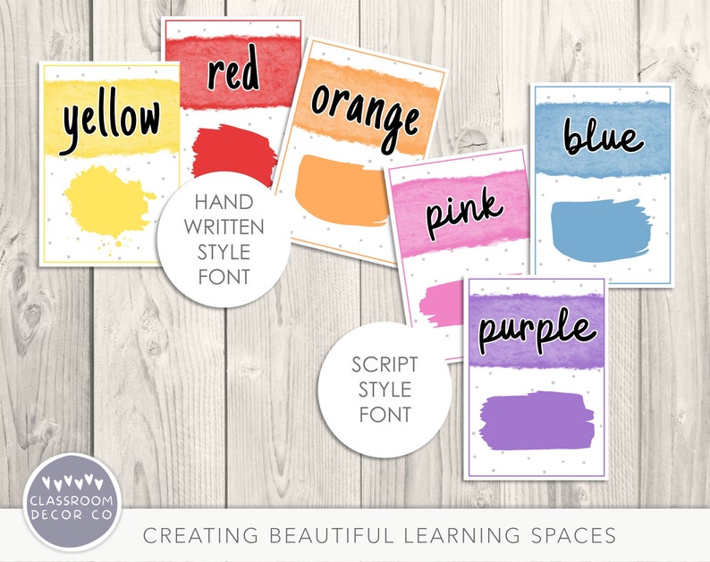 EUCALYPTUS Color Posters, Classroom Printables, Modern Boho Plants ...