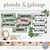 PLANTS & FOLIAGE Complete Classroom Display Bundle, Customizable ...