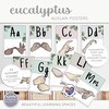 EUCALYPTUS Alphabet Posters, Classroom Letters Display, Letter ...