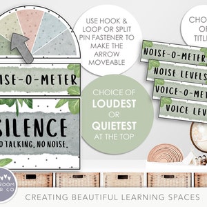 PLANTS & FOLIAGE Noise-o-meter, Voice Level Display, Noise Level ...
