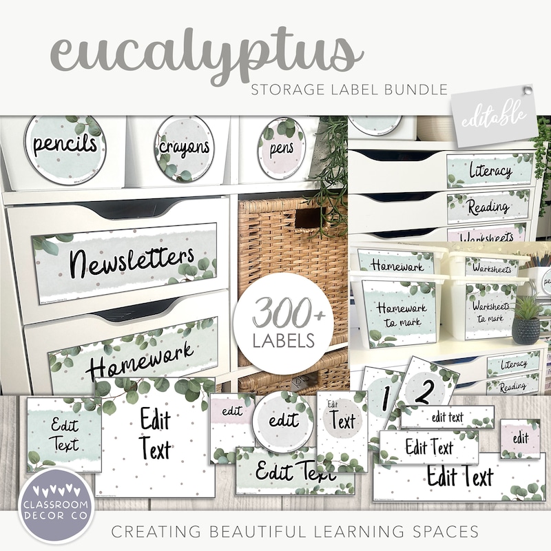 Classroom Supply Storage - Etsy