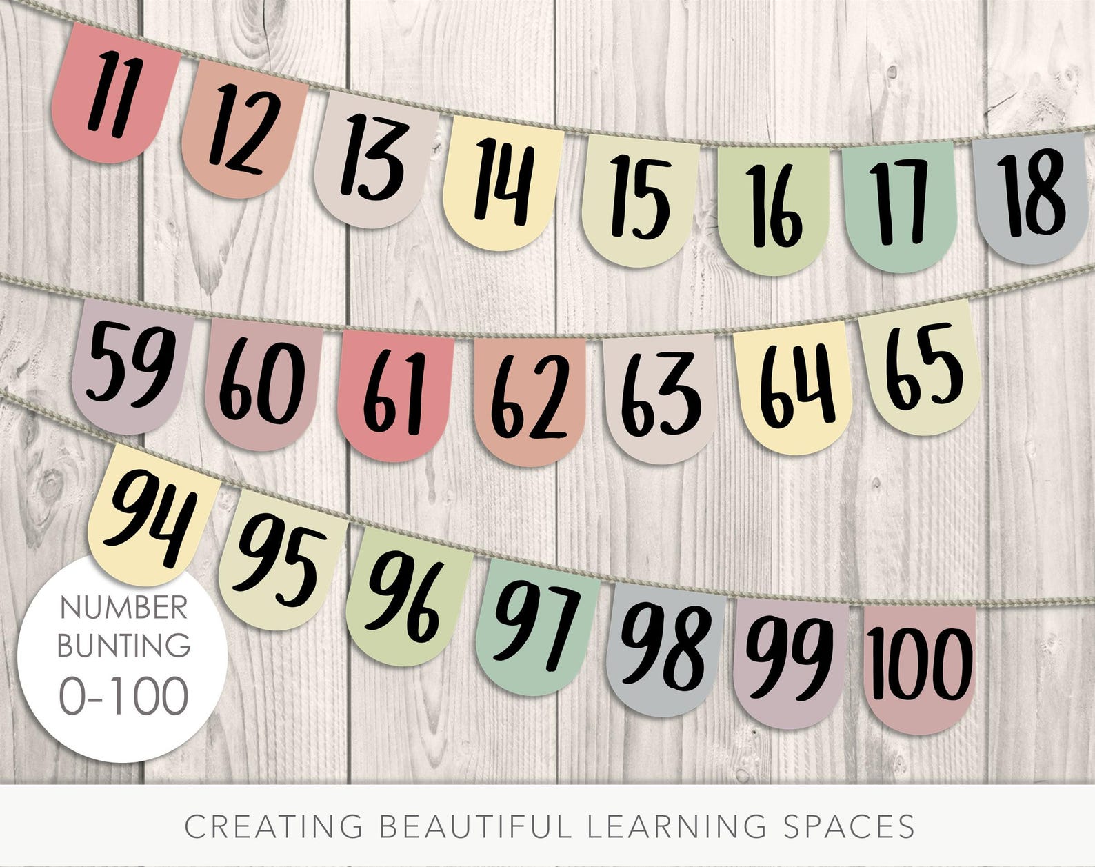 ENCHANTED FOREST Number Posters, Tens Frames Number Posters, Numicon ...