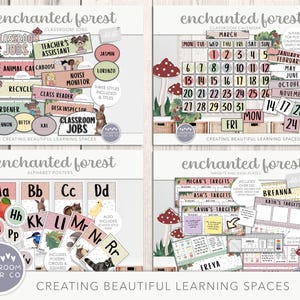 Enchanted Forest Complete Classroom Display Bundle | Magical Woodland ...