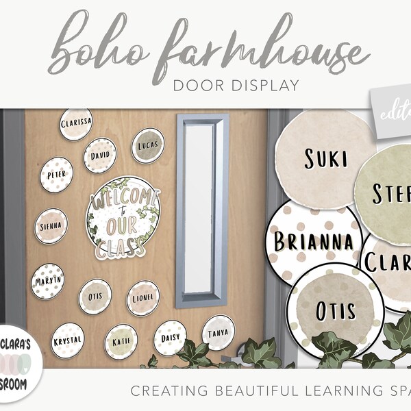 Farmhouse Classroom Decor - Etsy