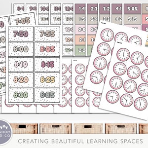DOTTY BOHO Daily Schedule, Visual Timetable, Classroom Printables ...