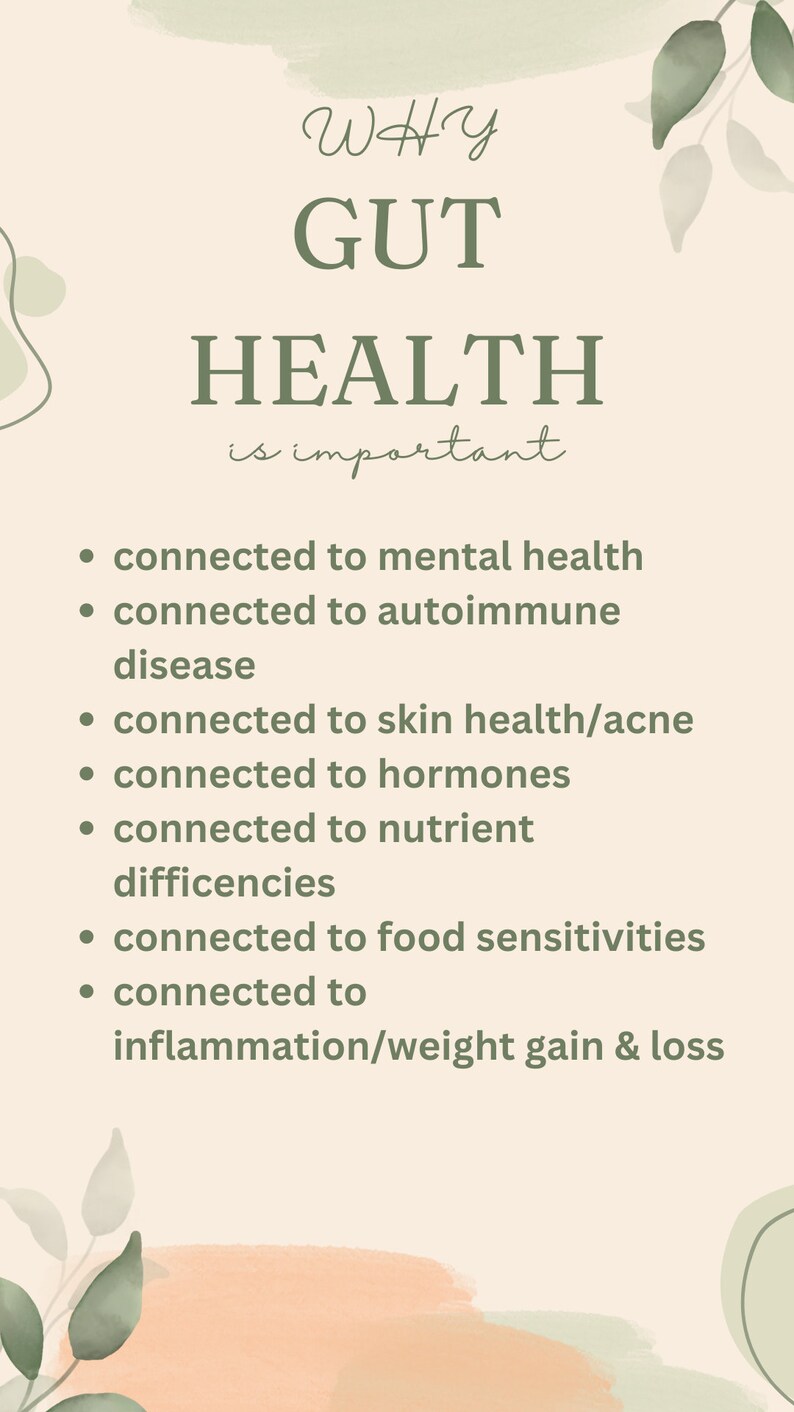 GUT HEALTH BUNDLE - Etsy