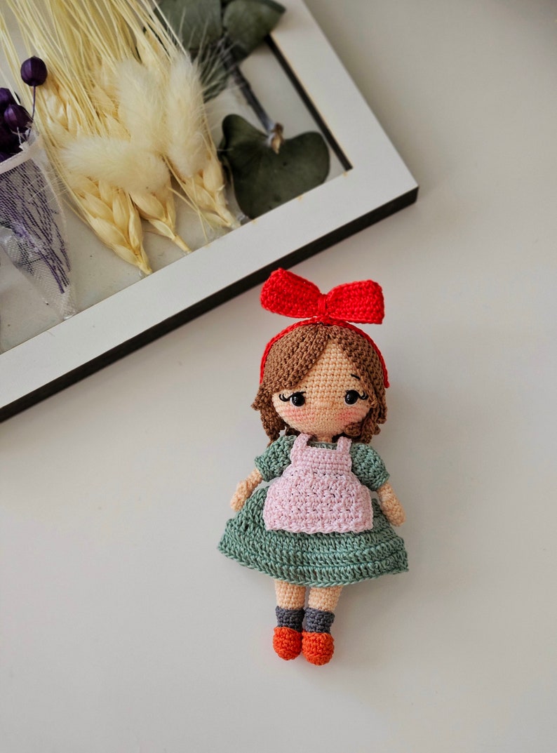 Mini Kiki's Delivery Service Amigurumi Crochet Doll, Animation ...