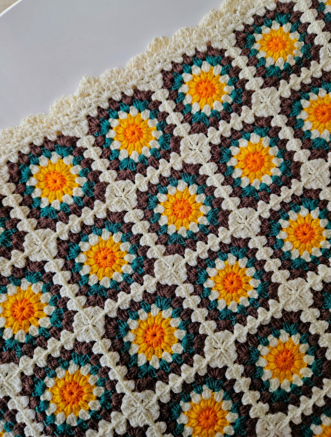 Handmade Crochet Tv Blanket 13590 Cm Handmade Home Decor - Etsy