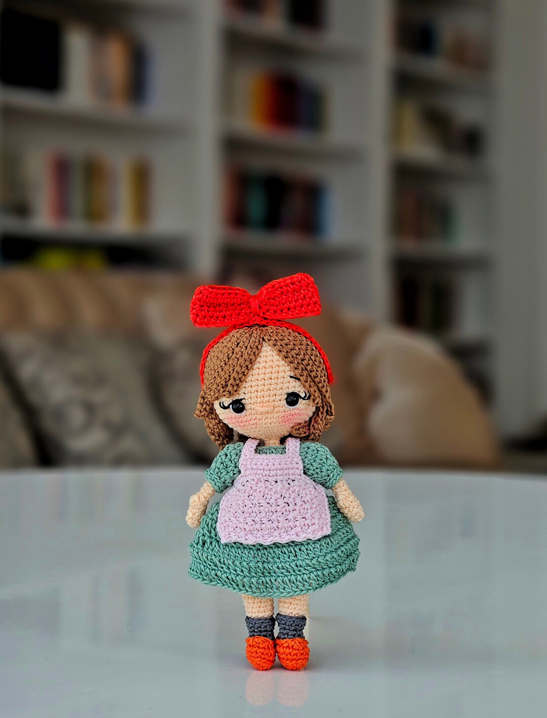 Mini Kiki's Delivery Service Amigurumi Crochet Doll, Animation ...