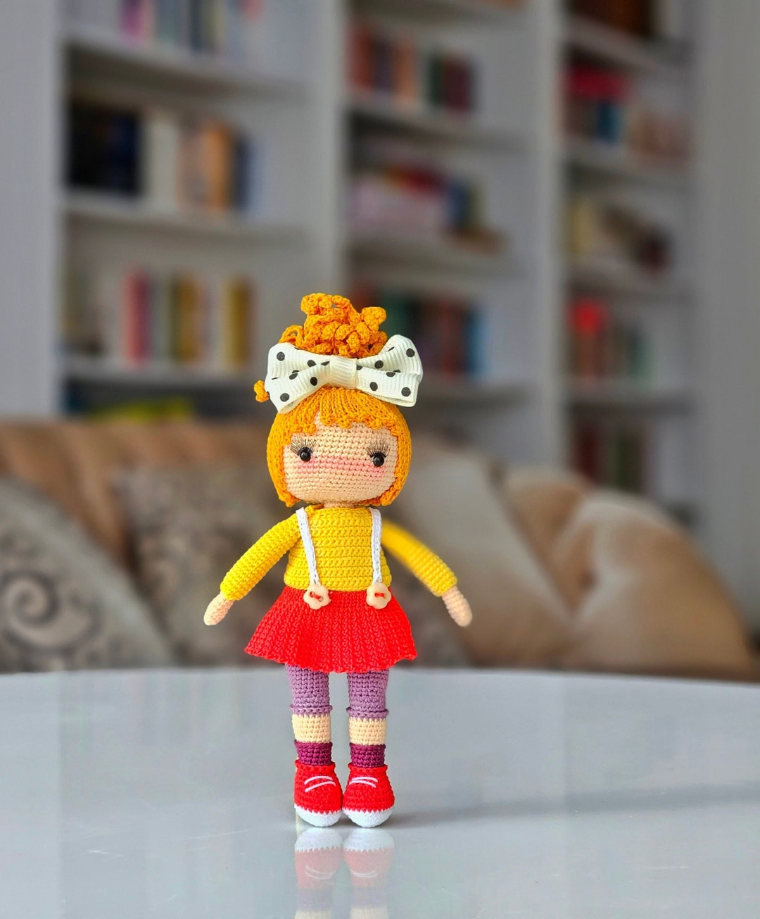 Michelle Mini Amigurumi Doll Miniature, Movie Character, Amigurumi Doll ...