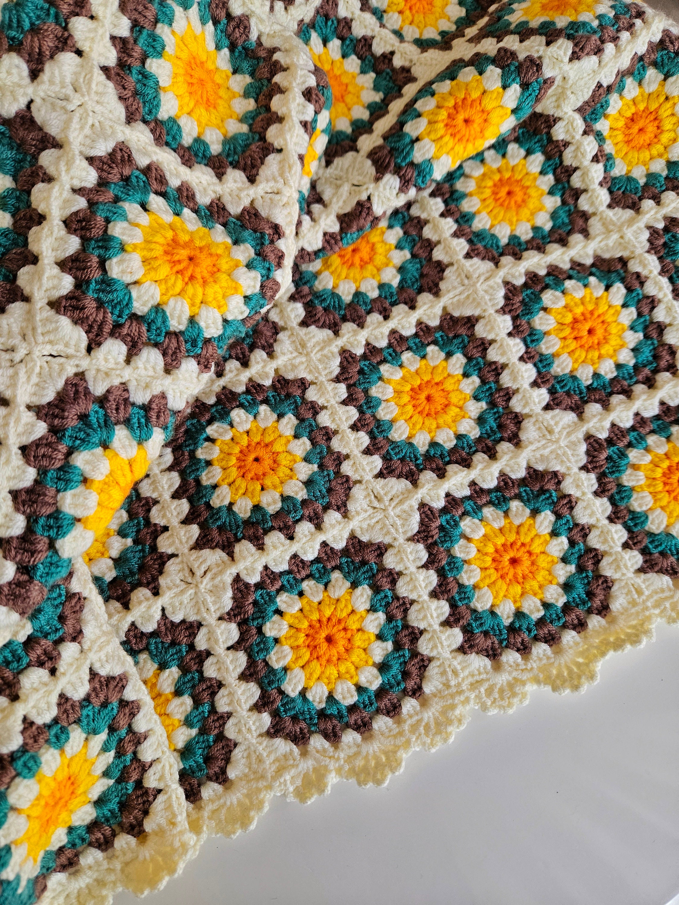 Handmade Crochet Tv Blanket 13590 Cm Handmade Home Decor - Etsy