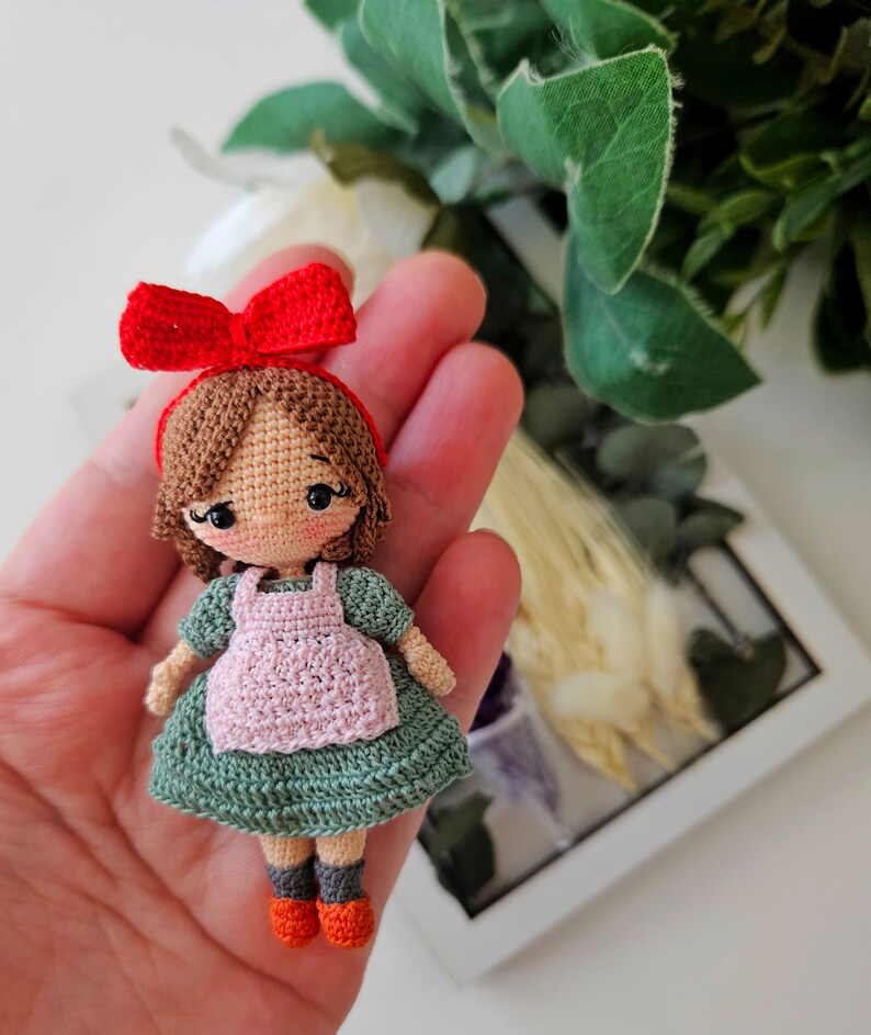 Mini Kiki's Delivery Service Amigurumi Crochet Doll, Animation ...