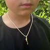 Gold Filled Kids Curb Chain Necklace,curb Chain Necklace for Boy,father ...