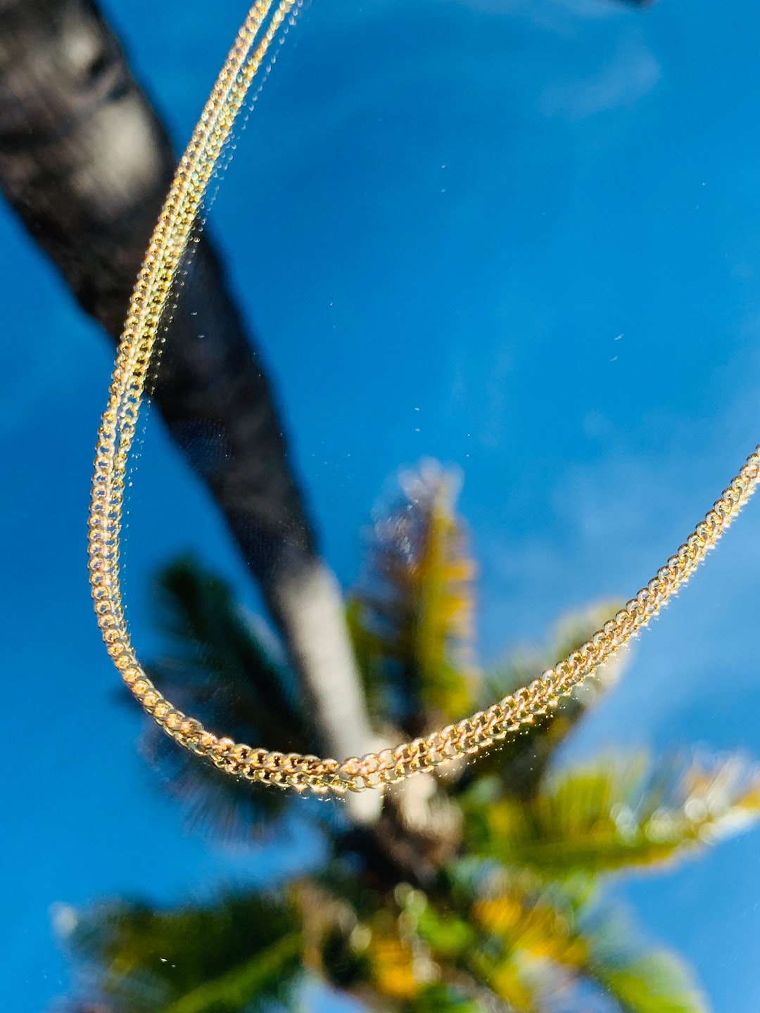 Gold Filled Kids Curb Chain Necklace, Toddler Boy Necklace, Gift for ...