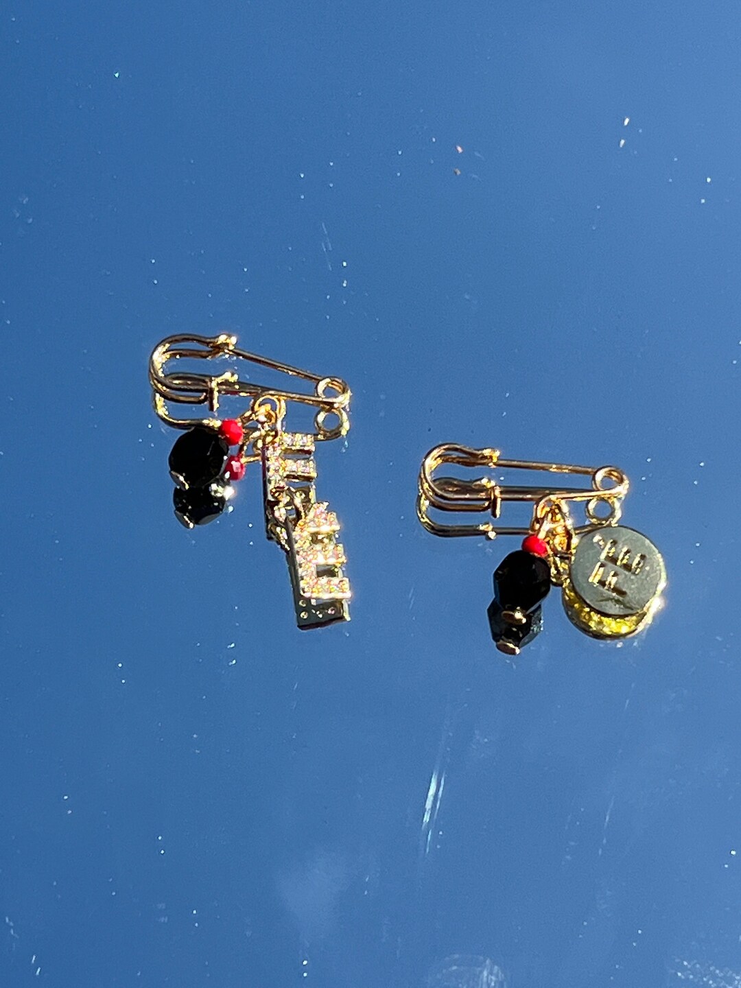 Azabache Baby Pin,toddler Azabache Safety Pin,baby Brooch,ten Fe Pin ...