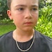 18K Baby Figaro Chain Necklace, Kids Figaro Necklace, Toddler Figaro ...