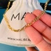 18K Baby Figaro Chain Necklace, Kids Figaro Necklace, Toddler Figaro ...