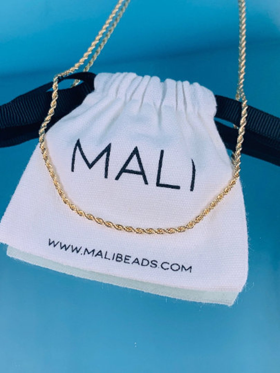 18K Toddler Boy Rope Necklace,baby Boy Necklace,toddler Rope Necklace ...